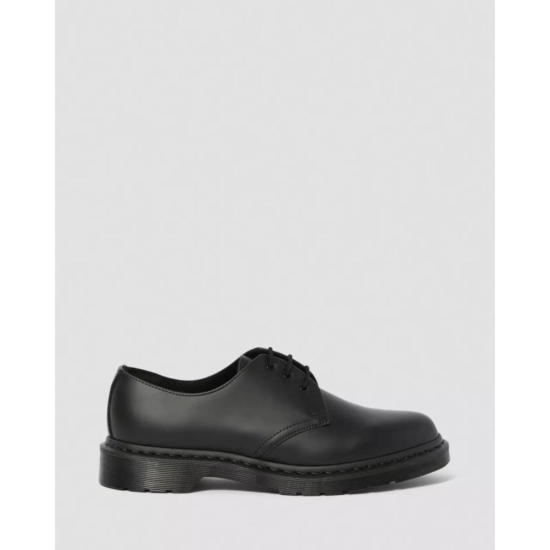 DR MARTENS 1461 MONO BLACK POLISHED | dr-martens | Pacific Wear